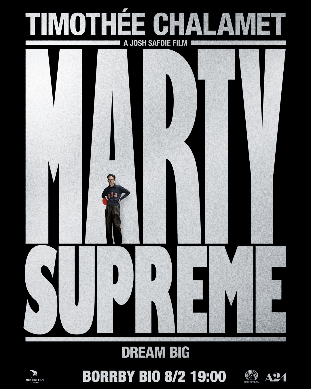 Marty Supreme - 8/2 19:00 - Borrby Biograf